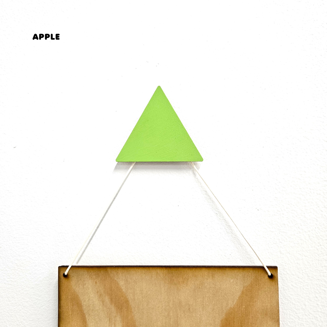 Triangle Stick Up | Lightweight, Damage-Free, Renter-Friendly Wall ...